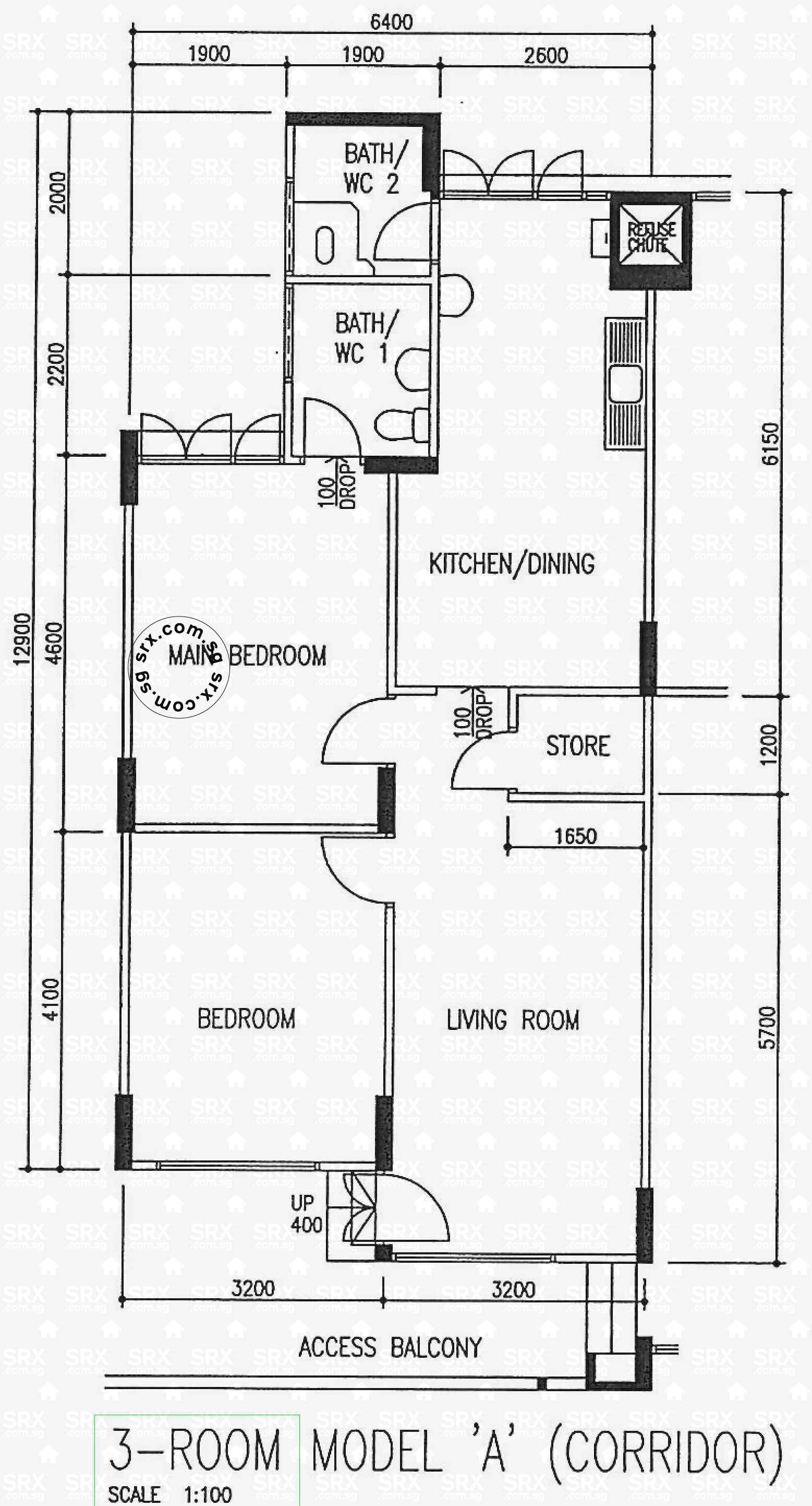 Floor Plans for Bukit Batok West Avenue 8 HDB Details | SRX Property