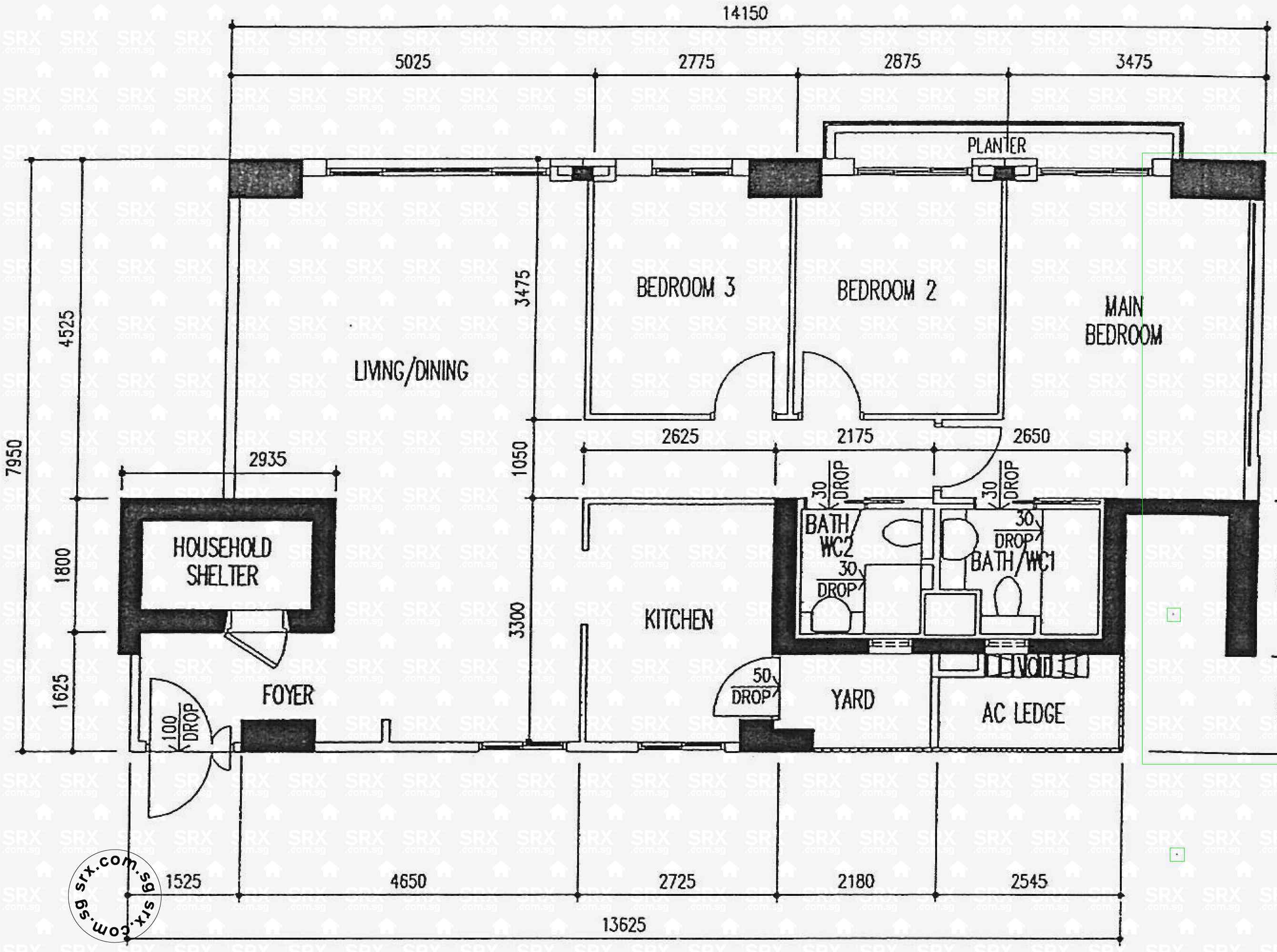Floor Plans for The Pinnacle@duxton HDB Details | SRX Property