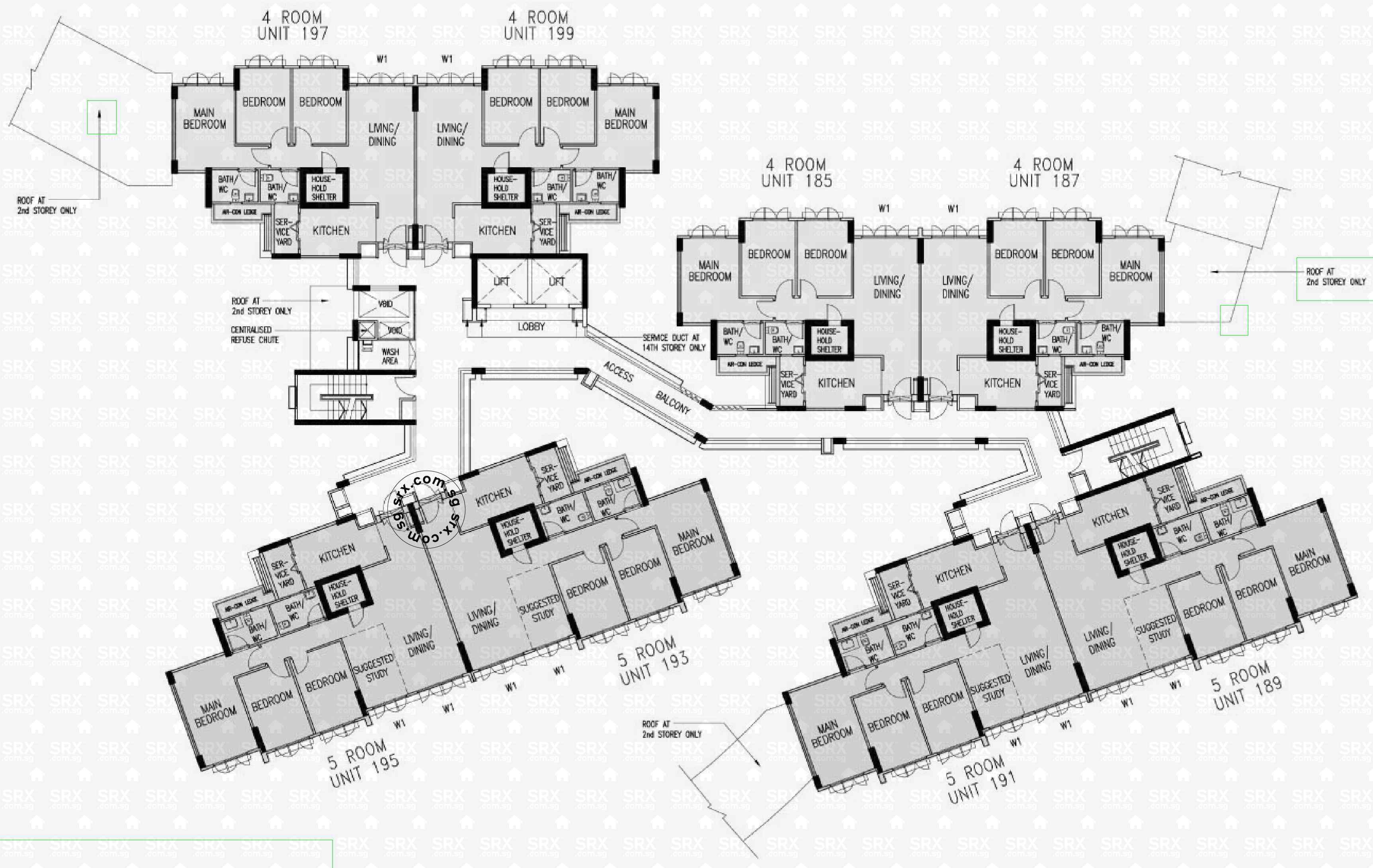 Floor Plans for 489A Choa Chu Kang Avenue 5 (S)681489 HDB Details | SRX ...