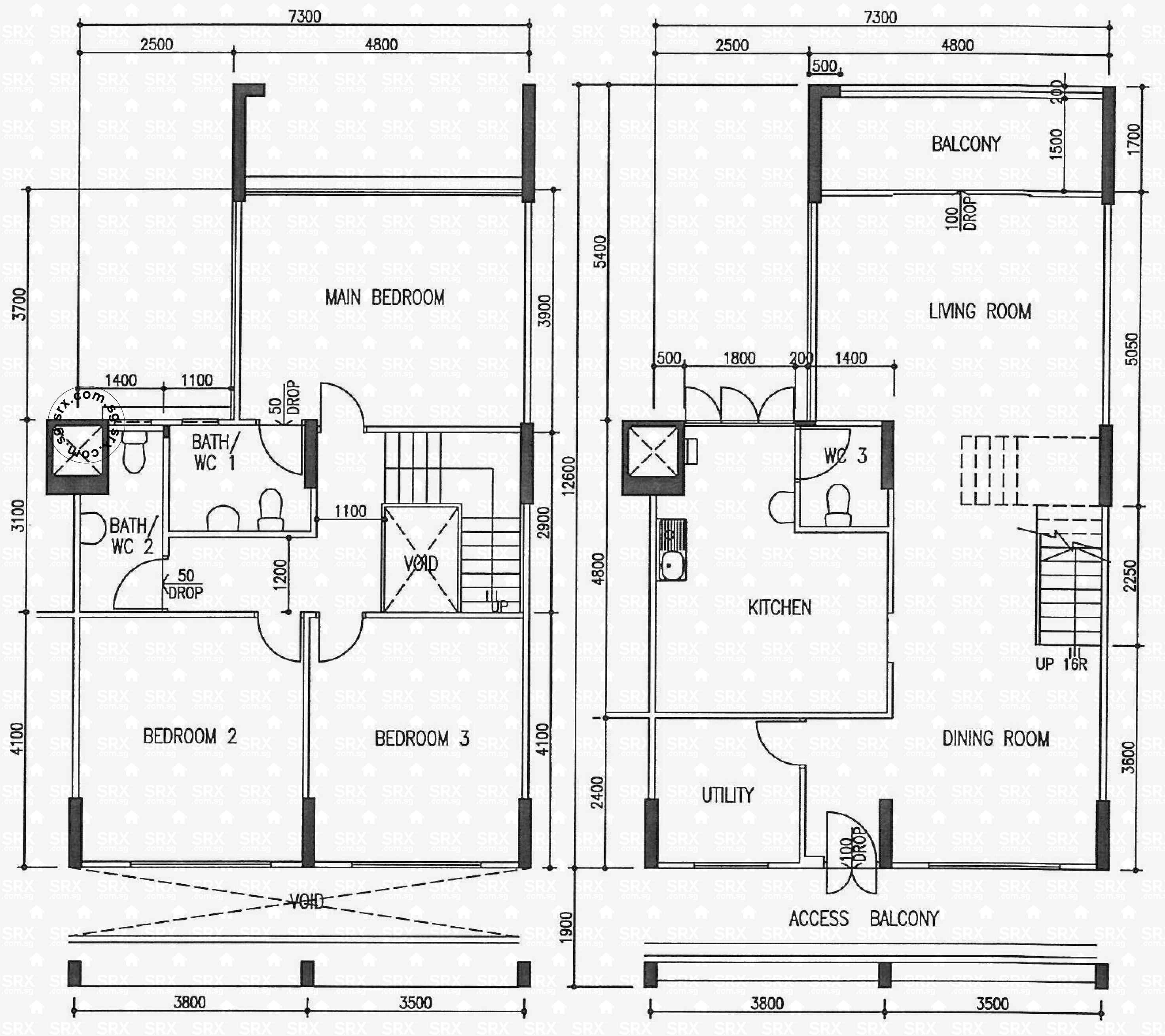 Floor Plans for Mcnair Road HDB Details | SRX Property