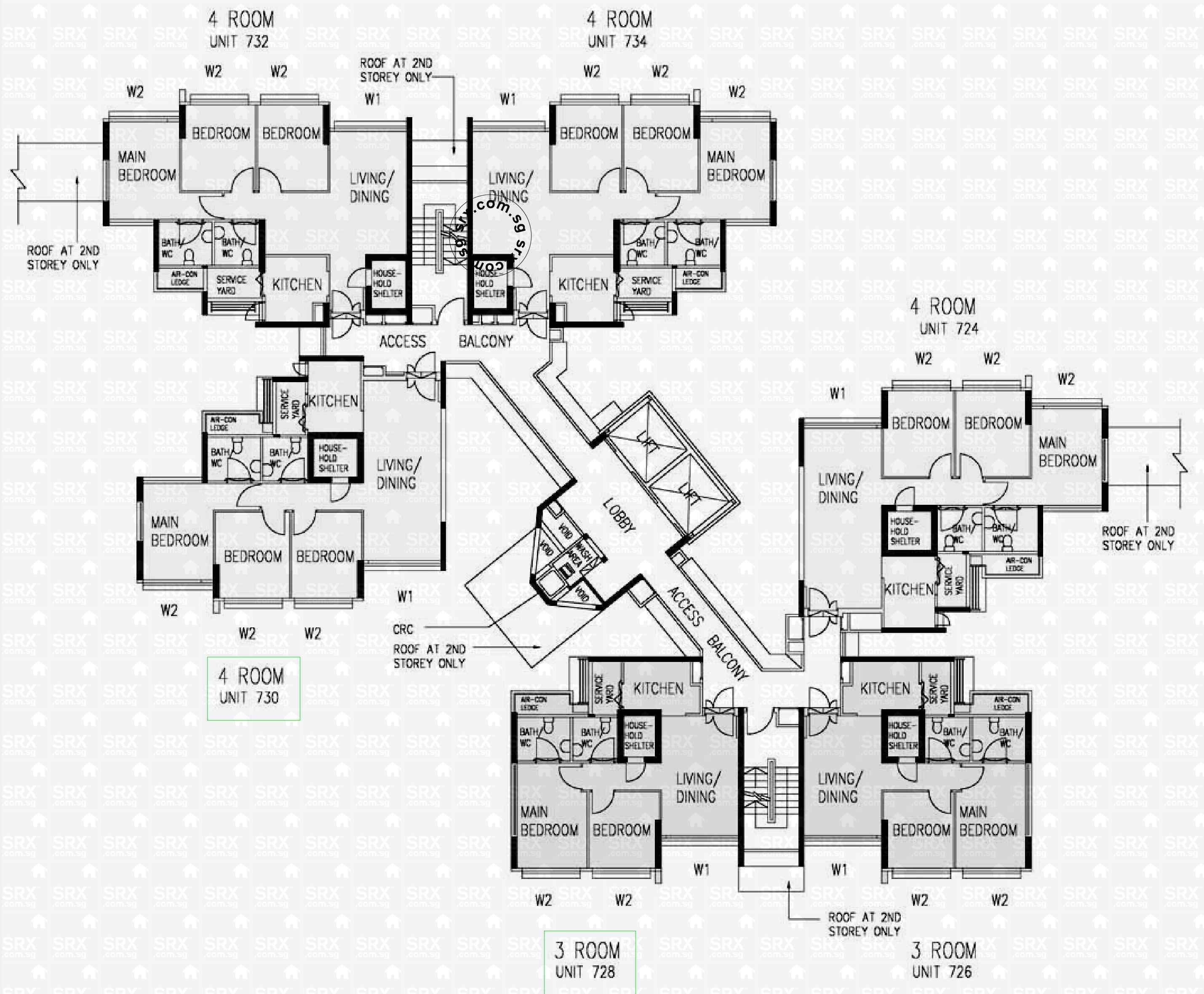 Floor Plans for Punggol Road HDB Details | SRX Property