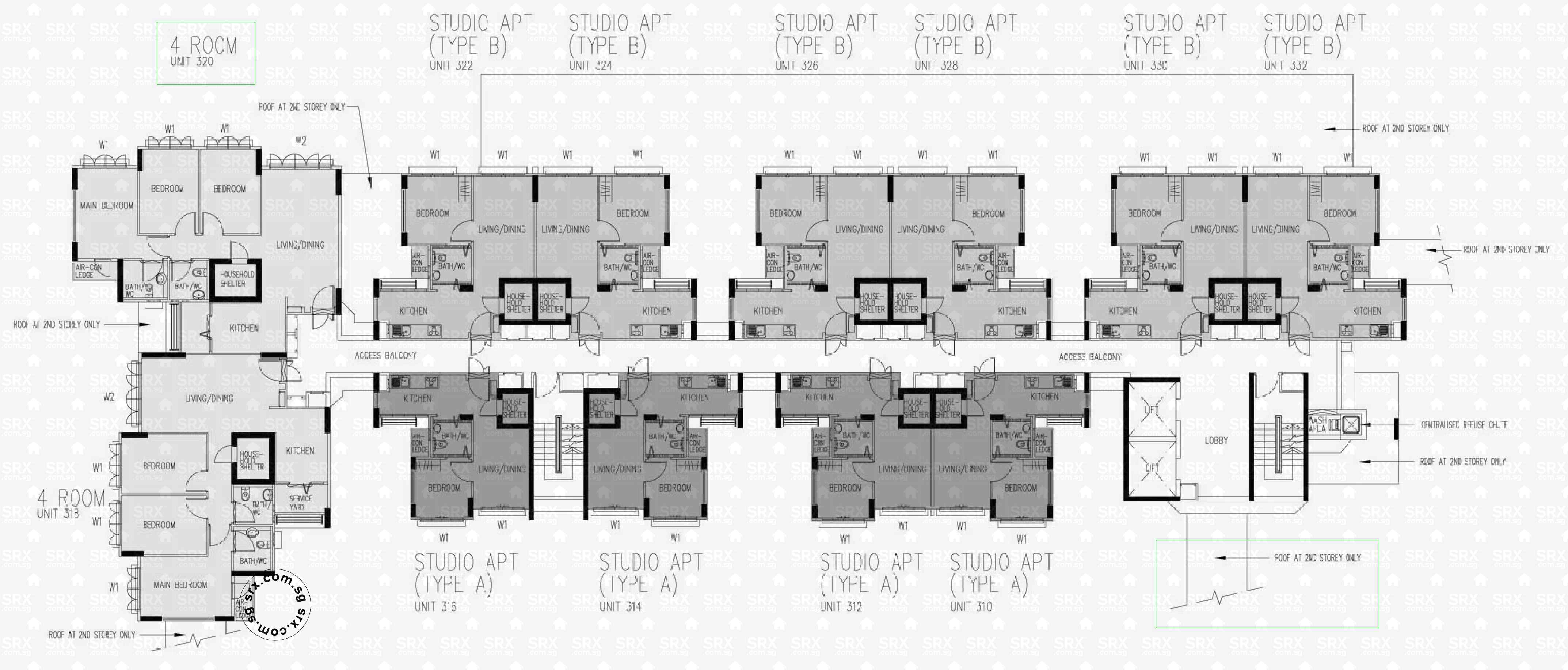 Floor Plans for Anchorvale Road HDB Details | SRX Property