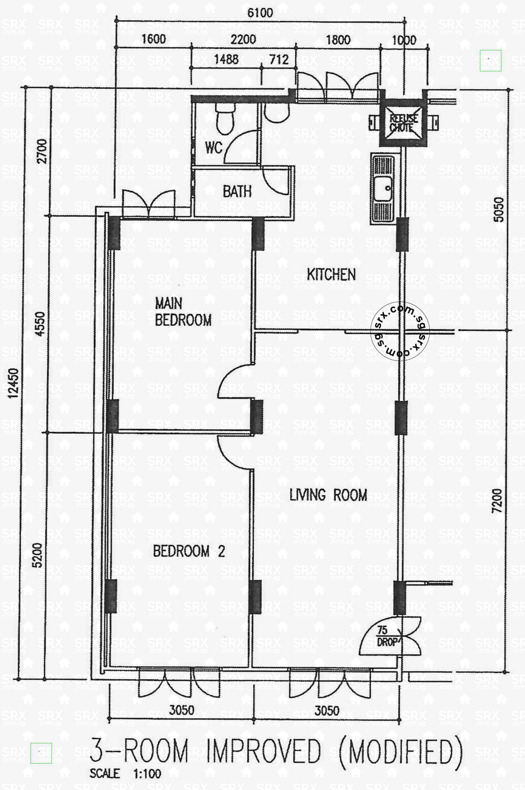 Floor Plans for 107 Serangoon North Avenue 1 (S)550107 HDB Details ...