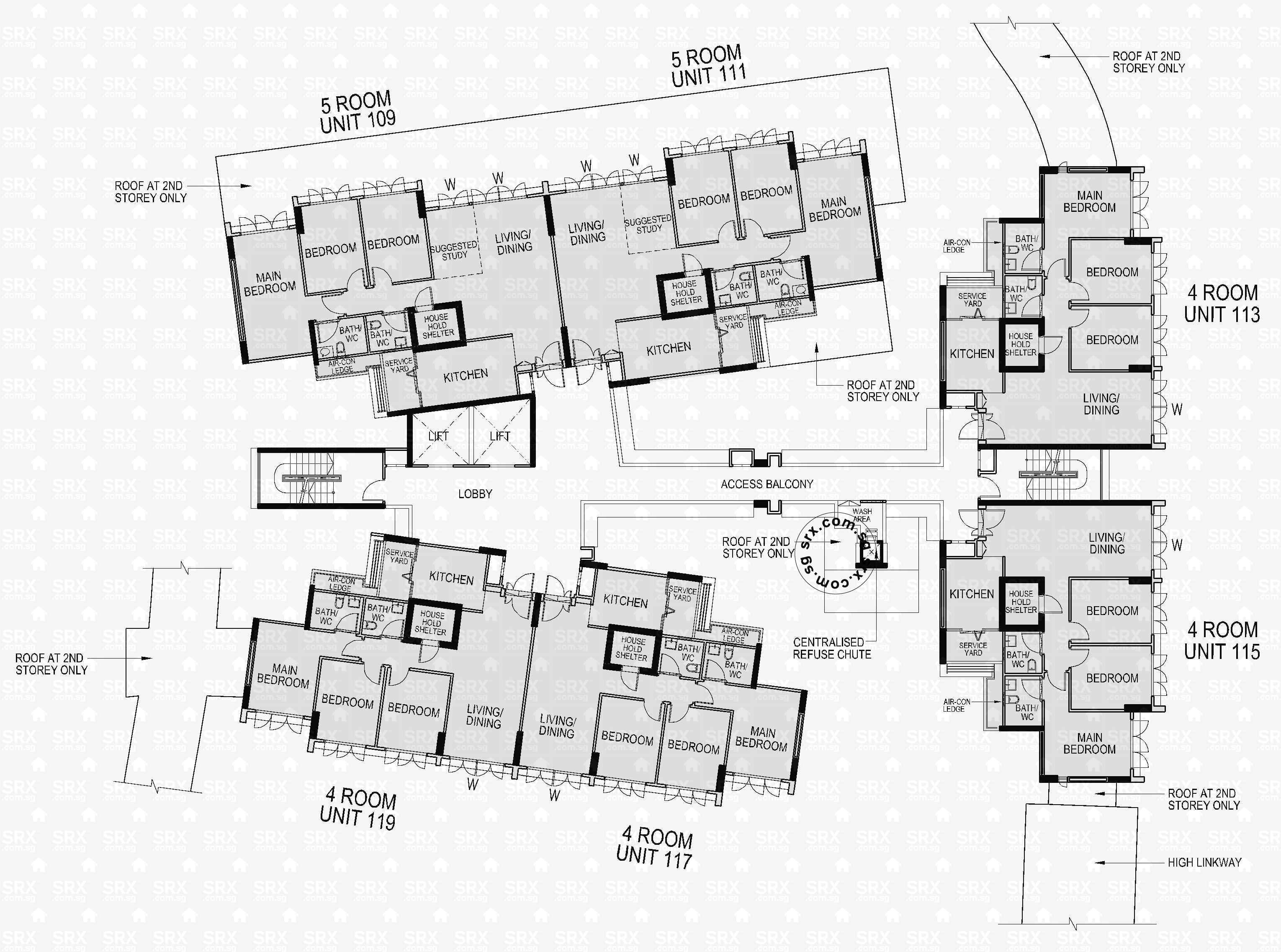 Floor Plans for Tampines Central 7 HDB Details | SRX Property