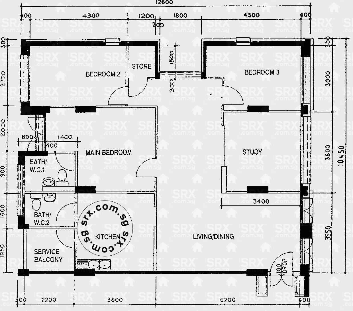 Floor Plans for Woodlands Avenue 1 HDB Details | SRX Property