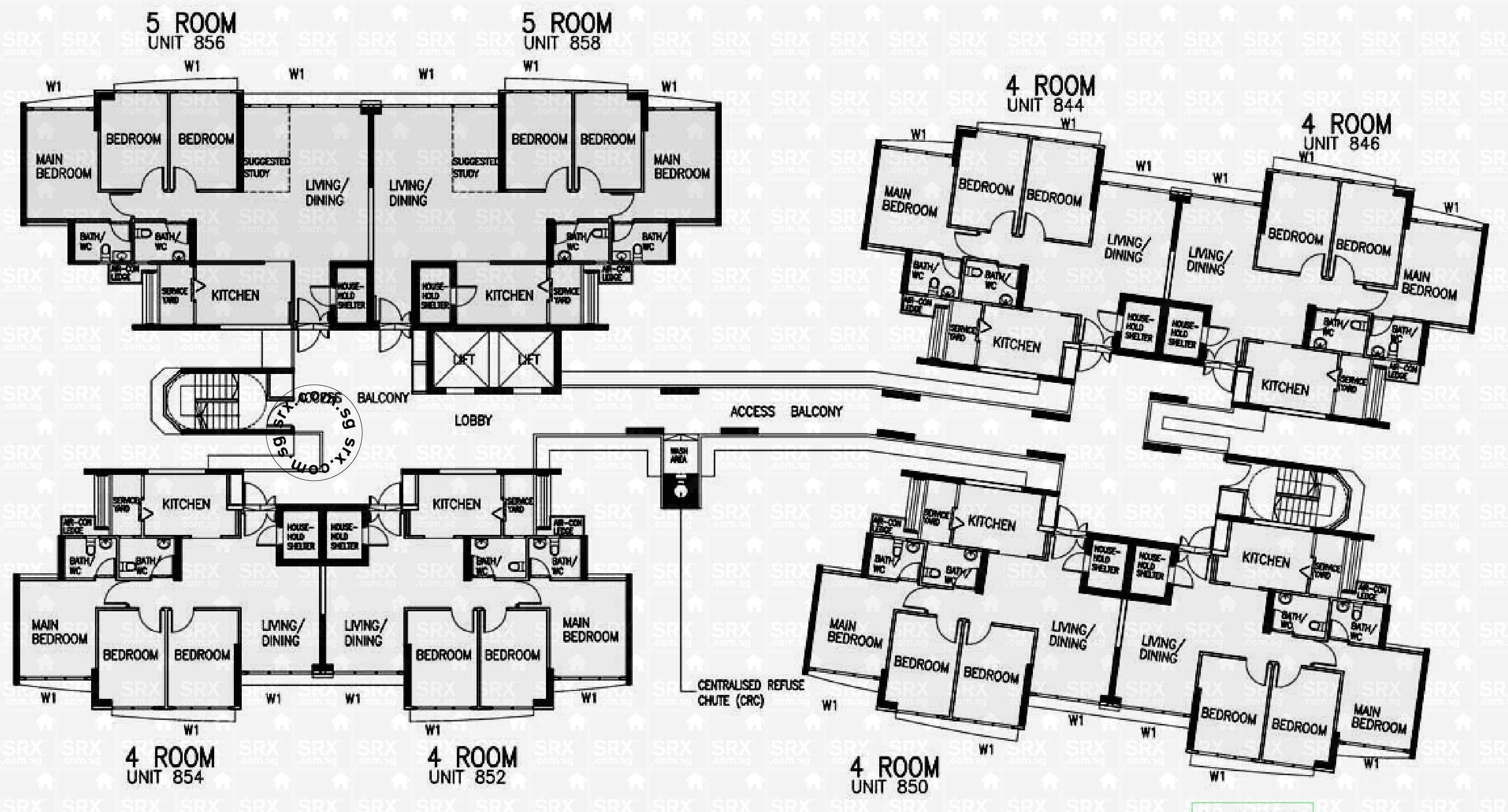 Woodlands Avenue 1 HDB Details - SRX Property