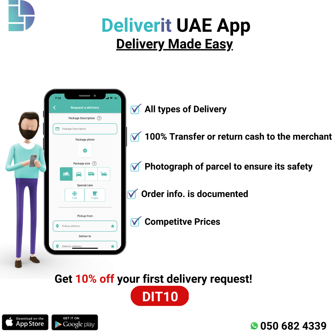Deliverit(Courier & Delivery Services) in Port Saeed, Dubai - HiDubai