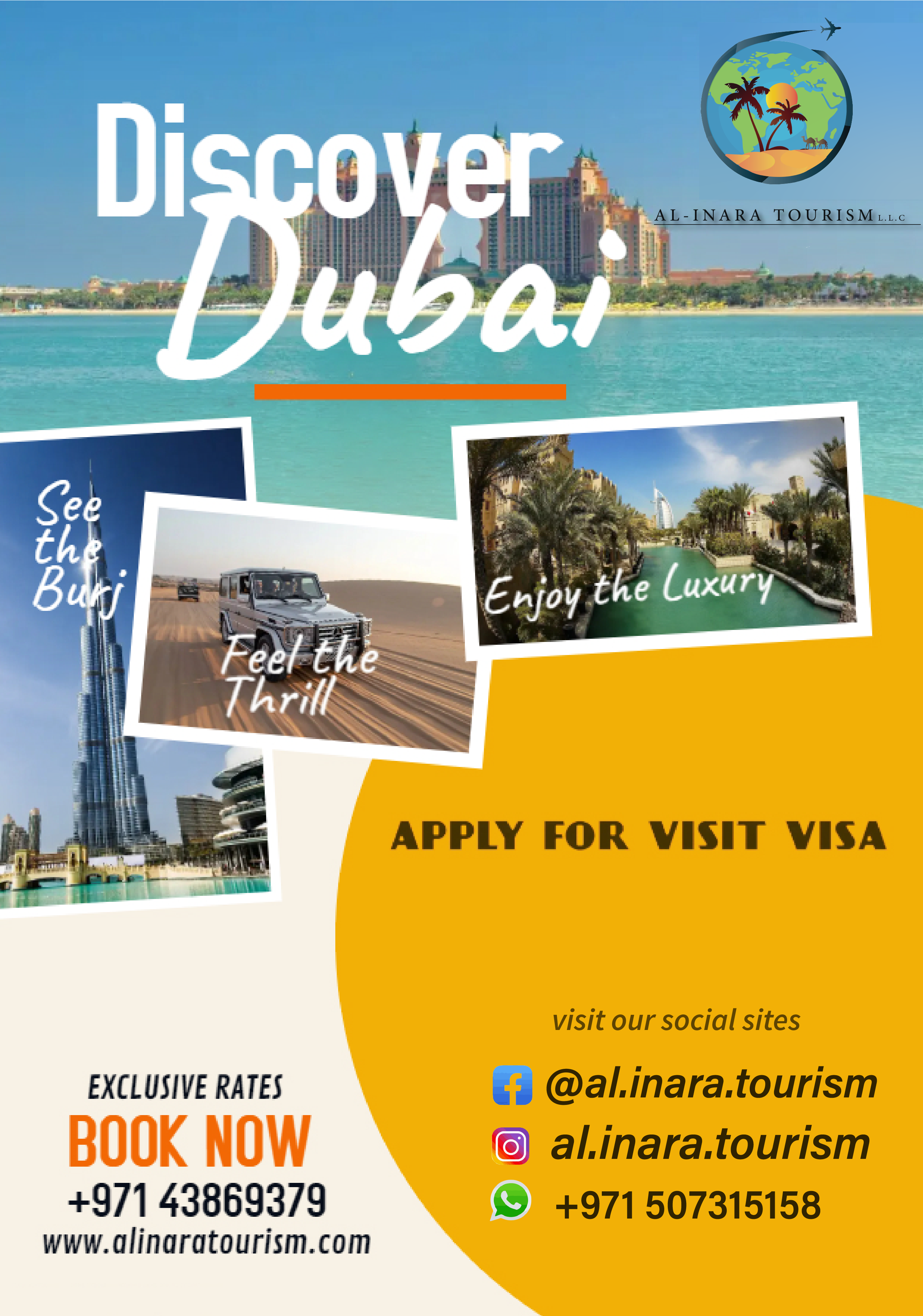 Al Inara Tourism(Local Tours & Activities) in Hor Al Anz East, Dubai ...