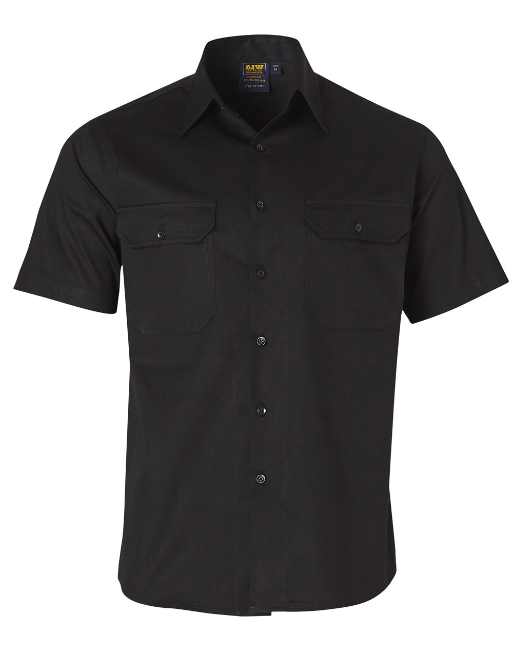 WT01 Cool-Breeze Short Sleeve Cotton Work Shirt