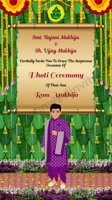 Ready to Download Mayra Video Invitation - Wish N Wed