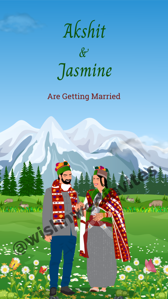 Muslim Wedding Video Invitation Maker Nikaah & Walima, Rukhsati Invites ...