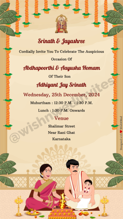 Shimla Wedding Invitation Video Template - Wish N Wed