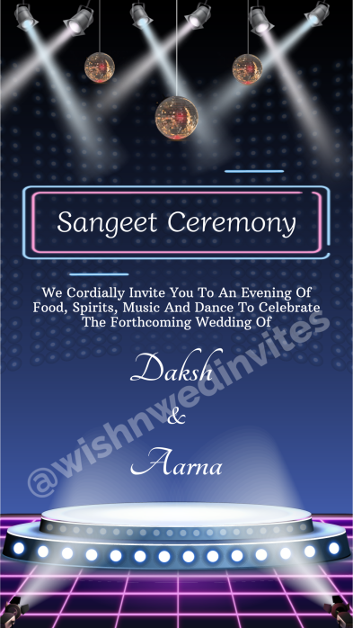 Krishna Bhajan Sandhya Invitation Video Maker - Wish N Wed