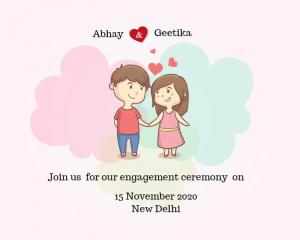 Create Free Traditional Genda Phool Invitation - Wish N Wed