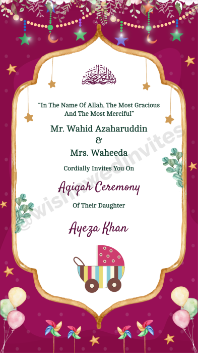 Half Saree Function Invitation Card Templates | Langa Voni E Card ...