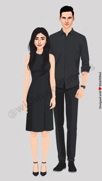 Couple Caricature Maker AI - Wish N Wed Wedding Caricature Maker