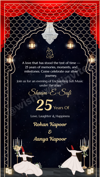 Editable Navratri Garba Invitation Video Template - Wish N Wed