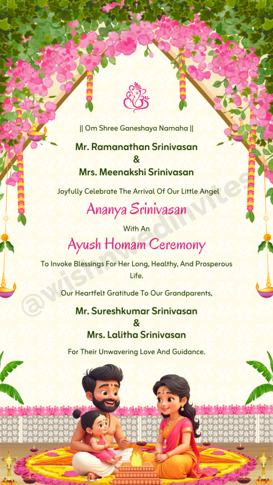 Online Video Invitation Maker | Indian Wedding Cards - Wish N Wed