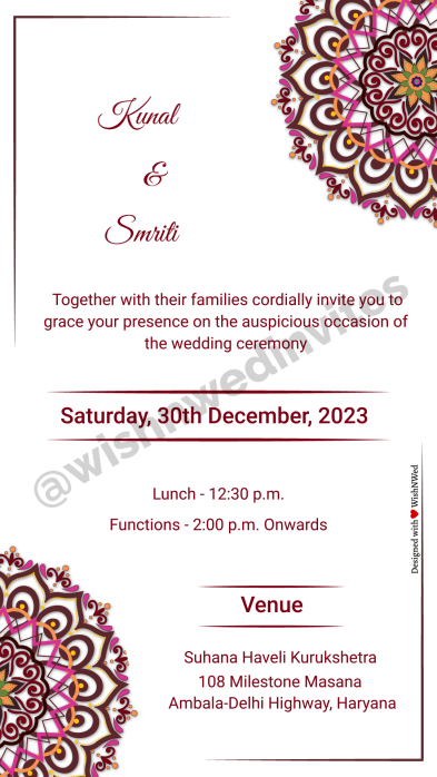 Editable Guruji Satsang Invitation Templates - Wish N Wed