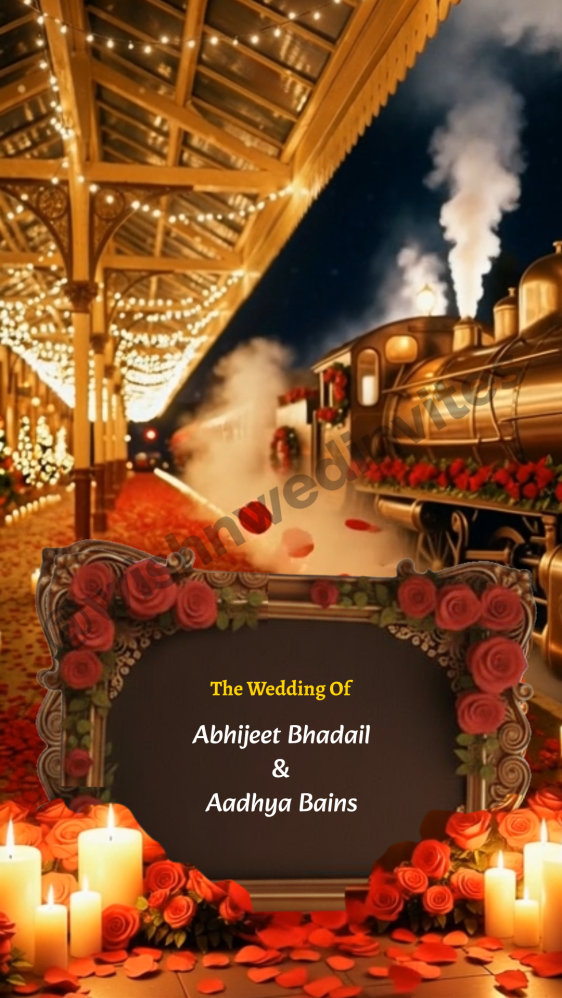 Muslim Wedding Video Invitation Maker Nikaah & Walima, Rukhsati Invites ...