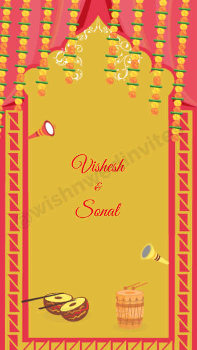 Create Pellikuthuru Video Invitation Online - Wish N Wed