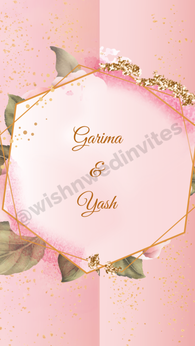 Seemantham / Godh Bharai Invitation Video Templates - Wish N Wed