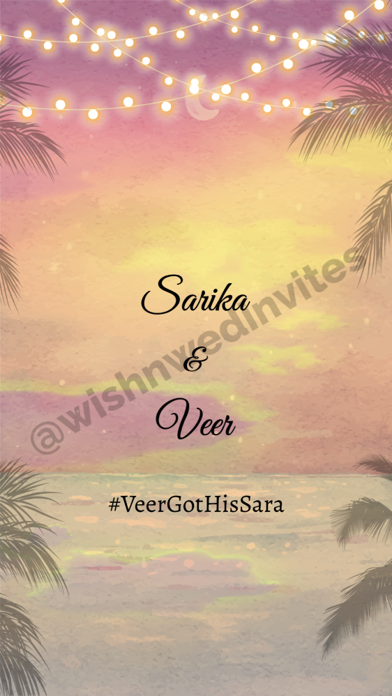 Muslim Wedding Video Invitation Maker Nikaah & Walima, Rukhsati Invites ...