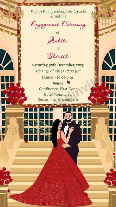 Dhund Invitation Card Video Template - Wish N Wed