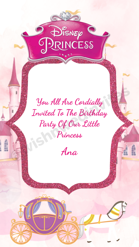 Birthday Invitation Video Maker - Wish N Wed