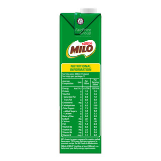 Milo Packet Drink Nutritional Information | Besto Blog