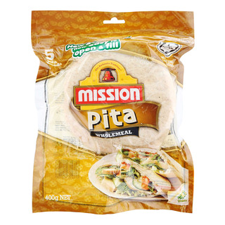whole wheat pita bread tesco