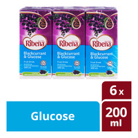 Ribena Blackcurrant Fruit Packet Drink - Glucose