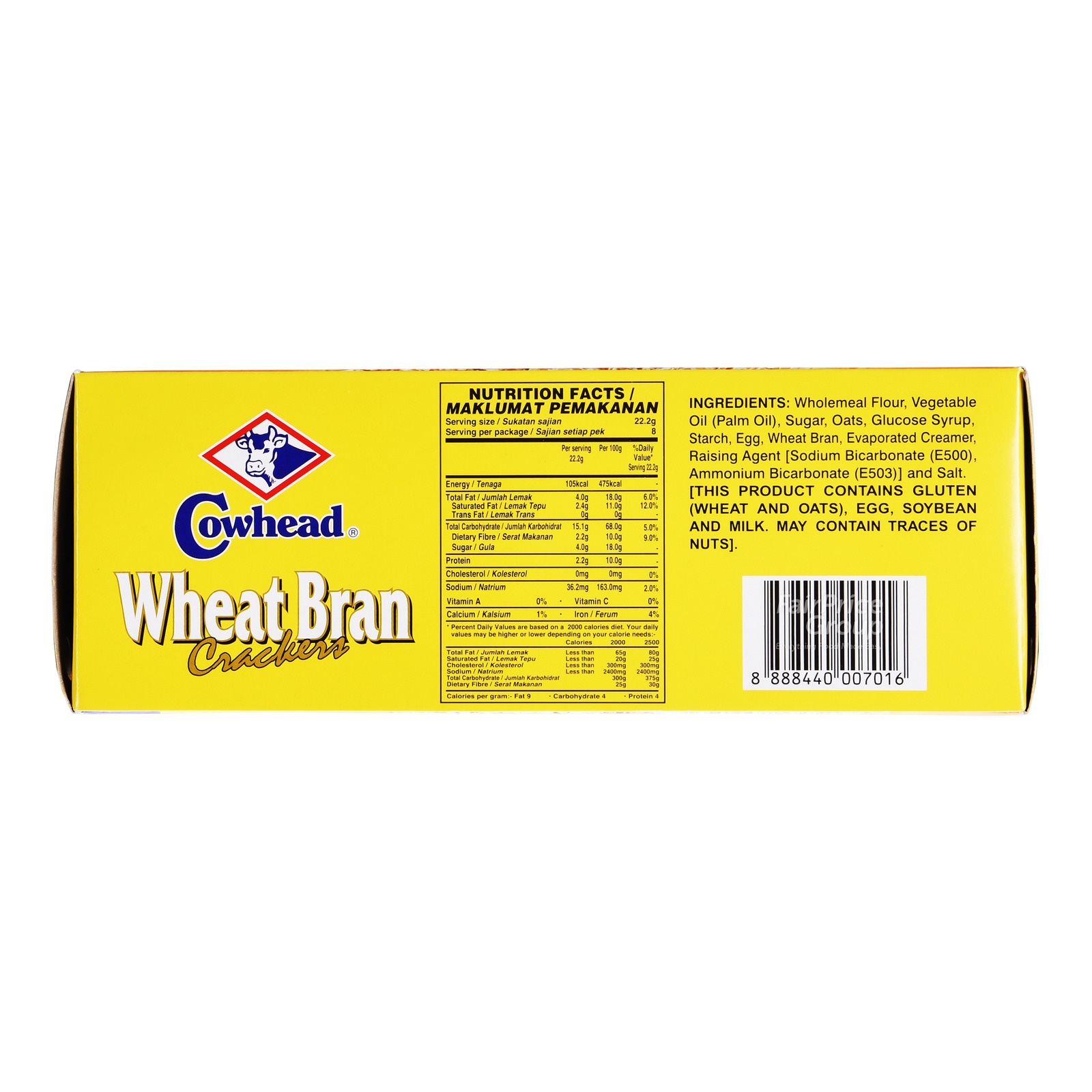 Cowhead Crackers - Wheat Bran | NTUC FairPrice