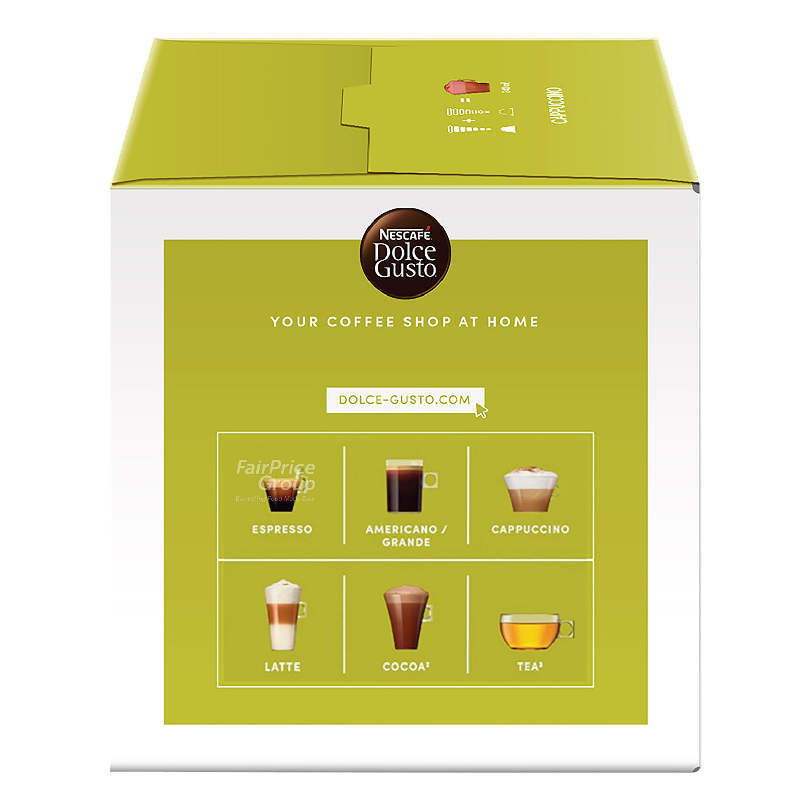 Nescafe Dolce Gusto Beverage Capsules - Cappuccino | NTUC FairPrice