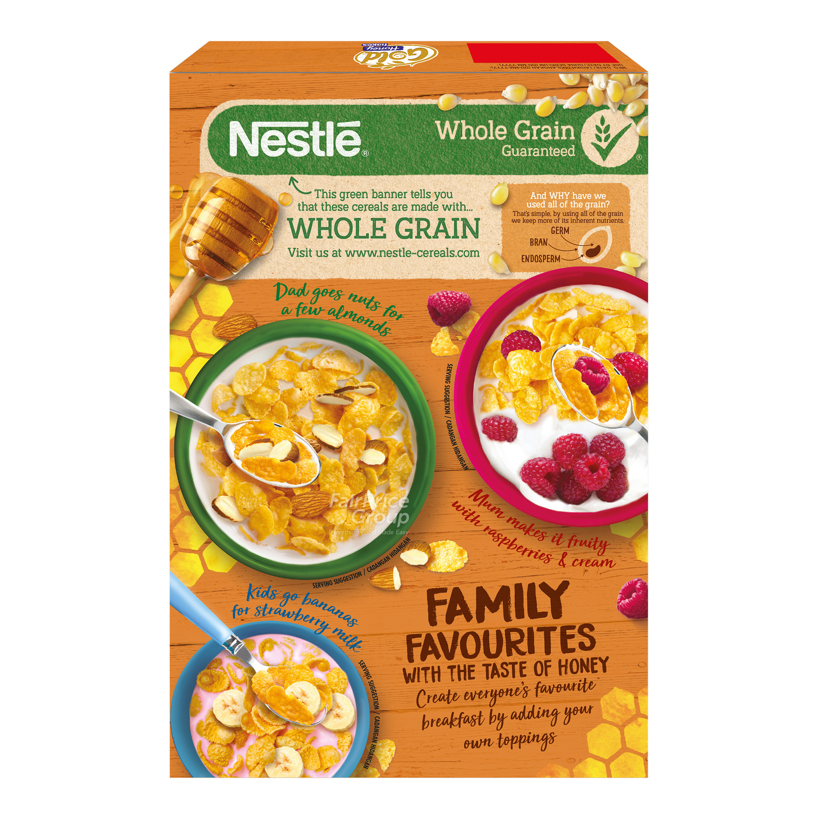 Nestle Cereal - Honey Gold Cornflakes | NTUC FairPrice