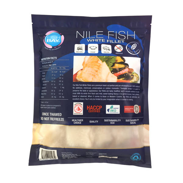Fish Bay Frozen Nile Fish White Fillet | NTUC FairPrice
