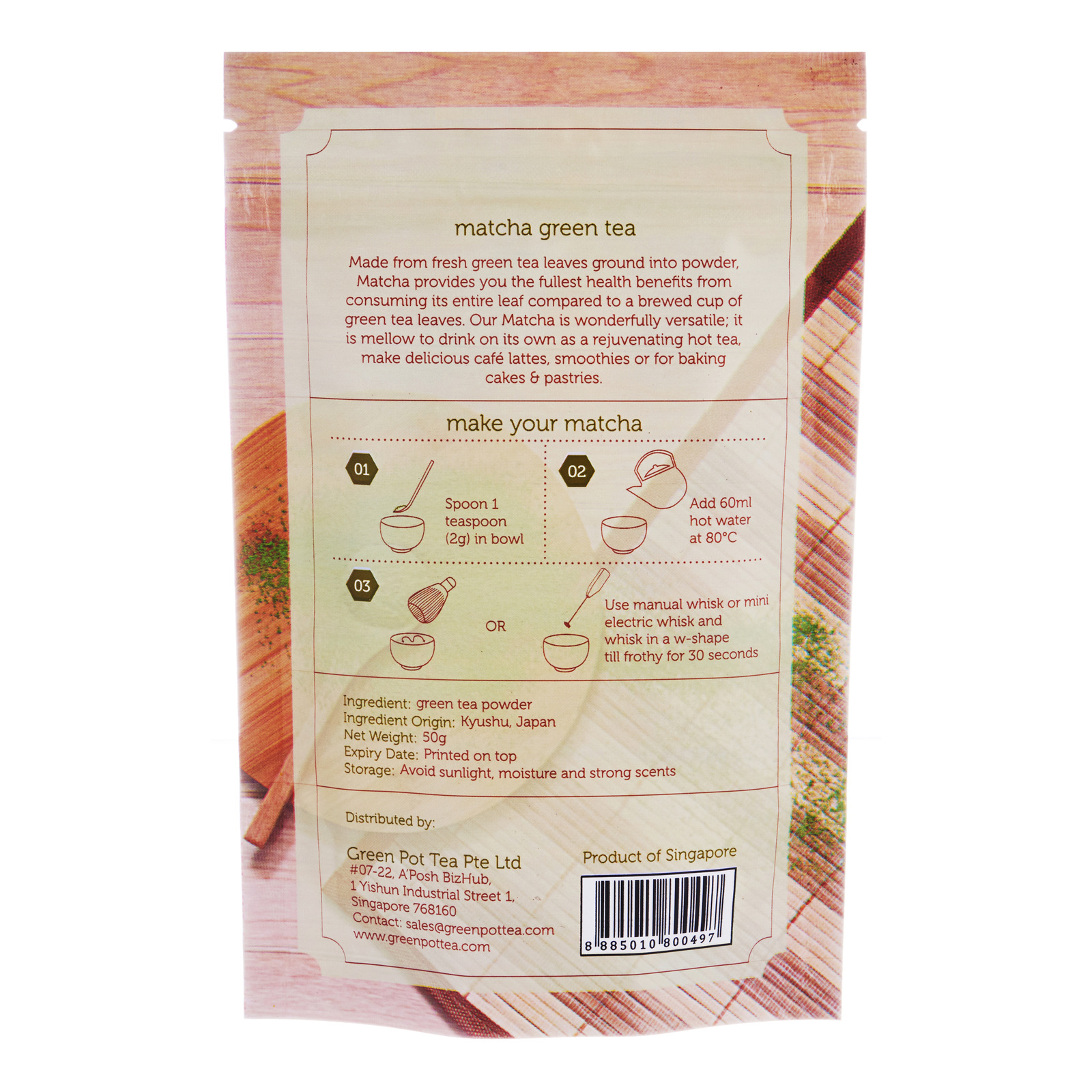 Green Pot Matcha Green Tea Powder | NTUC FairPrice