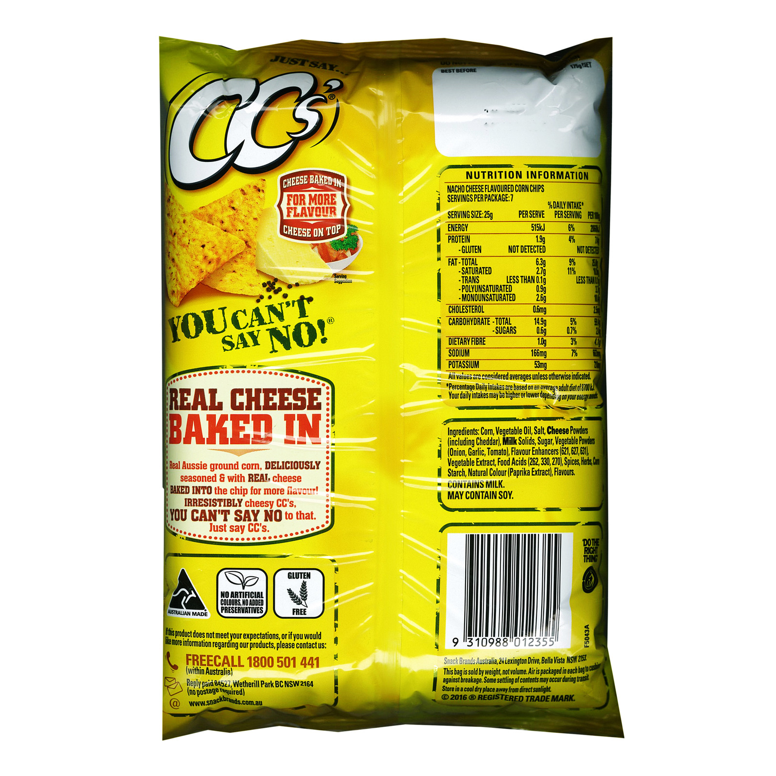 CC's Corn Chips - Nacho Cheese | NTUC FairPrice