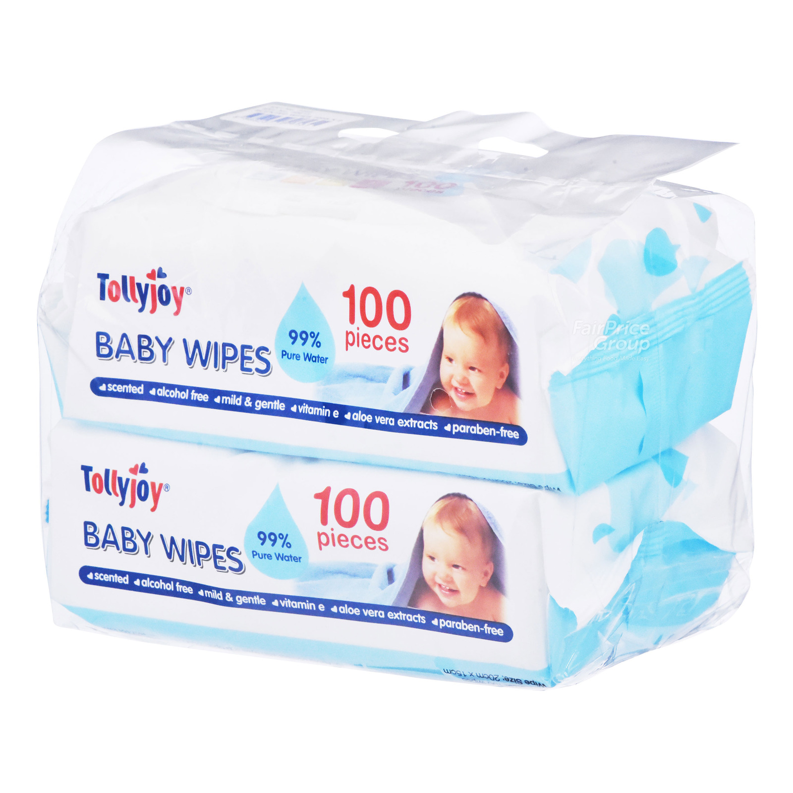 Tollyjoy Baby Wet Wipes - Scented | NTUC FairPrice