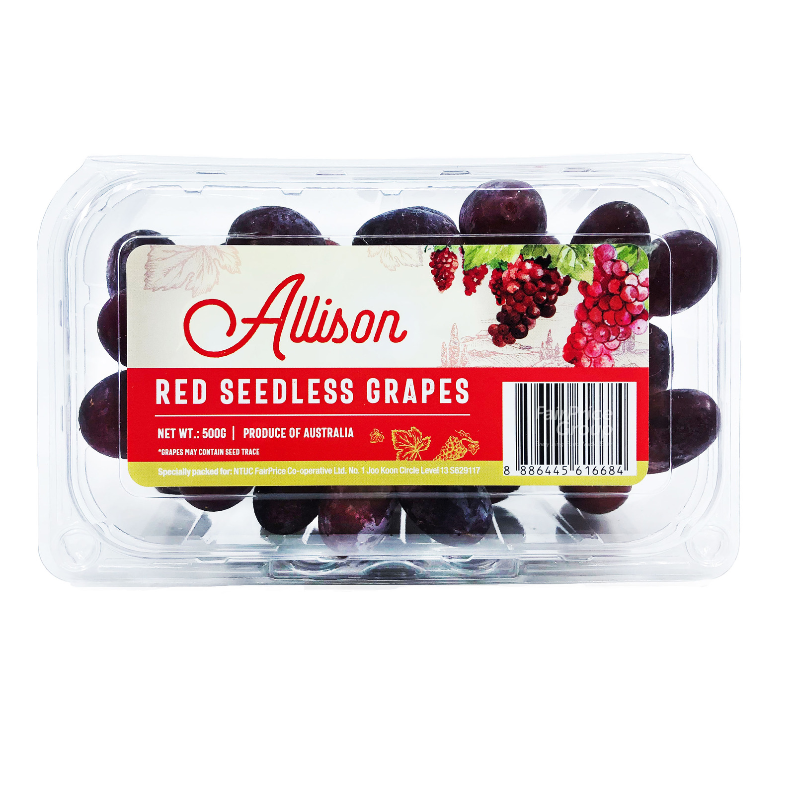Australia Allison Red Seedless Grapes | NTUC FairPrice