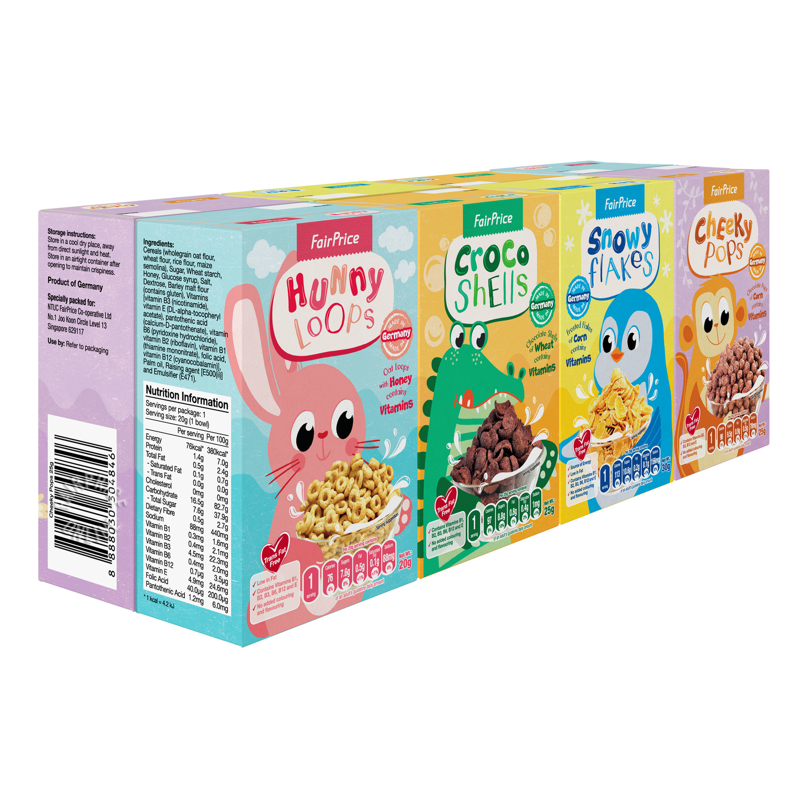 FairPrice Mini Cereals - Assorted | NTUC FairPrice