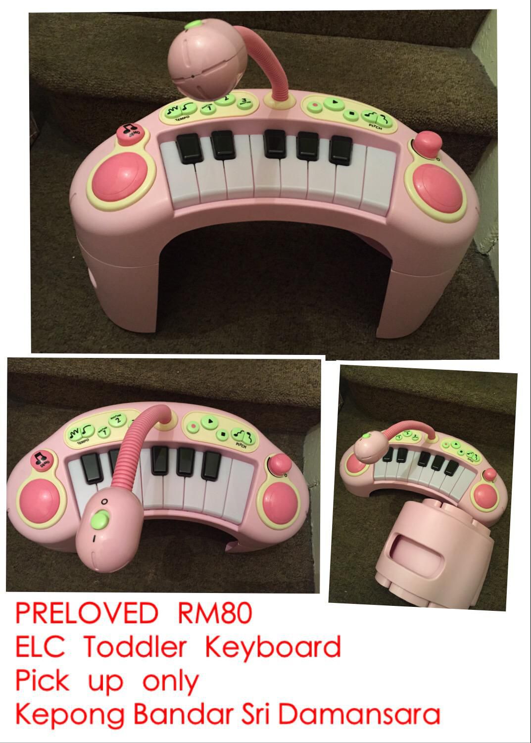 ELC Toddler Keyboard | Secondhand.my