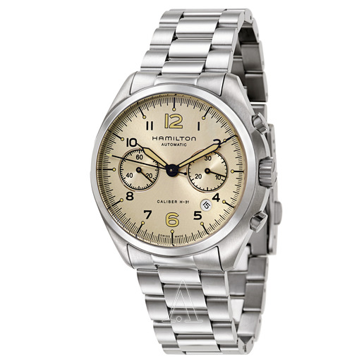 Hamilton Khaki Aviation Pilot Pioneer Auto Chrono Mens H76416155