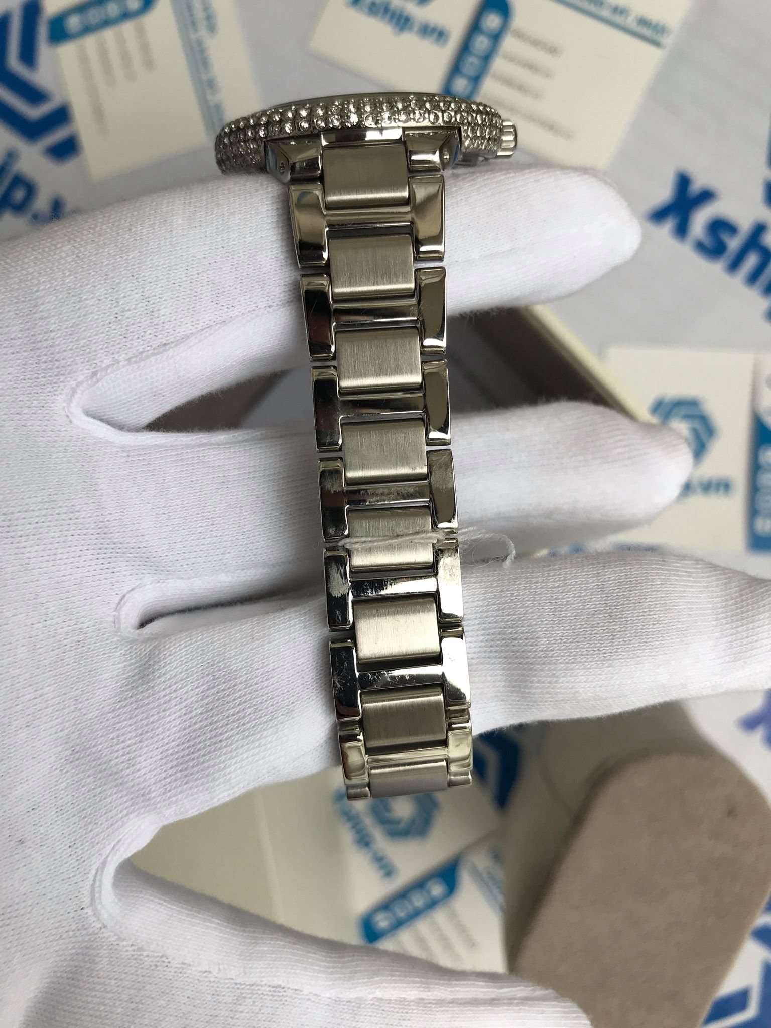 Michael Kors Watches Womens Taryn Stainless-Steel Watch MK6562