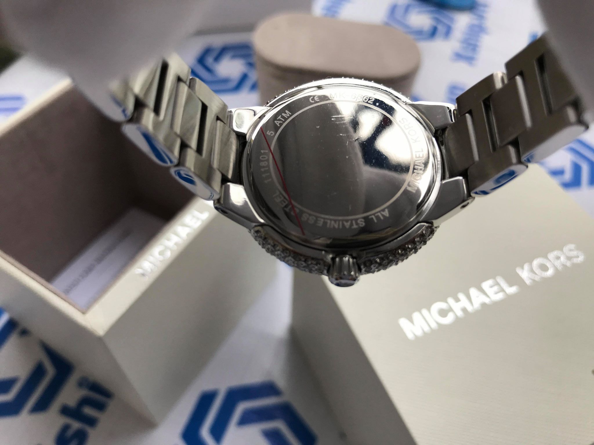 Michael Kors Watches Womens Taryn Stainless-Steel Watch MK6562