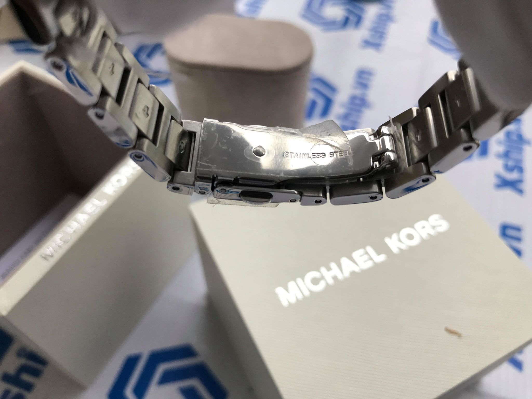Michael Kors Watches Womens Taryn Stainless-Steel Watch MK6562