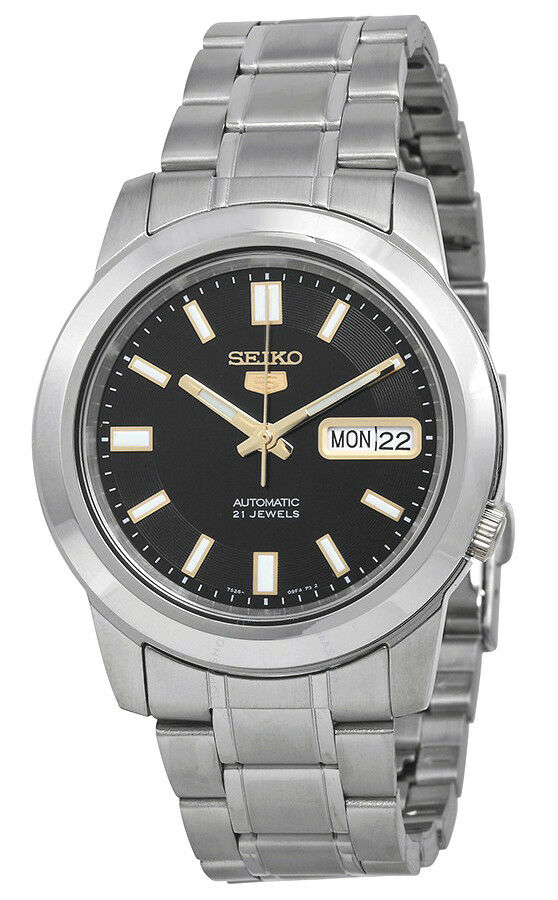 Seiko 5 Automatic Black Dial Men Watch SNKK17K1