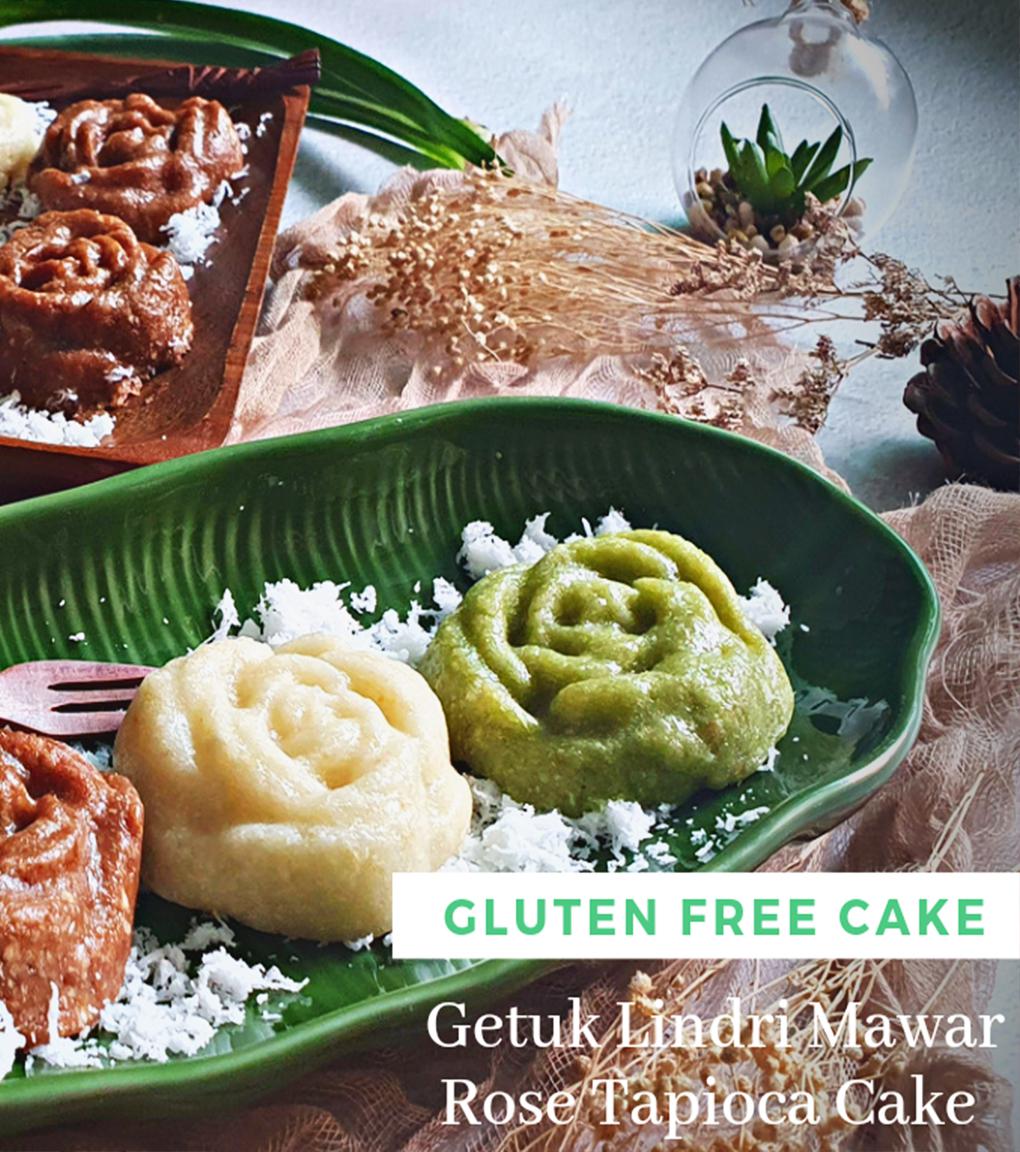 Getuk Lindri Mawar (Rose Tapioca Cake) - YoRipe