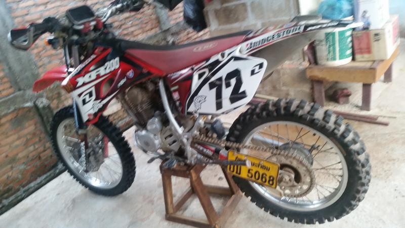 ມືສອງ Honda XR 200 ສຳລັບຂາຍໃນ ໄຊເສດຖາ ນະຄອນຫຼວງວຽງຈັນ ID 16811