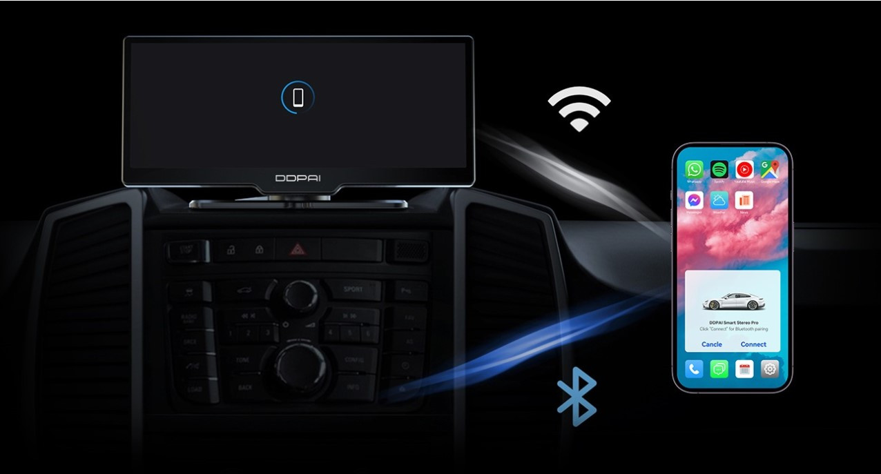 DDPAI M5S Car Stereo Dash Cam Malaysia - KTS